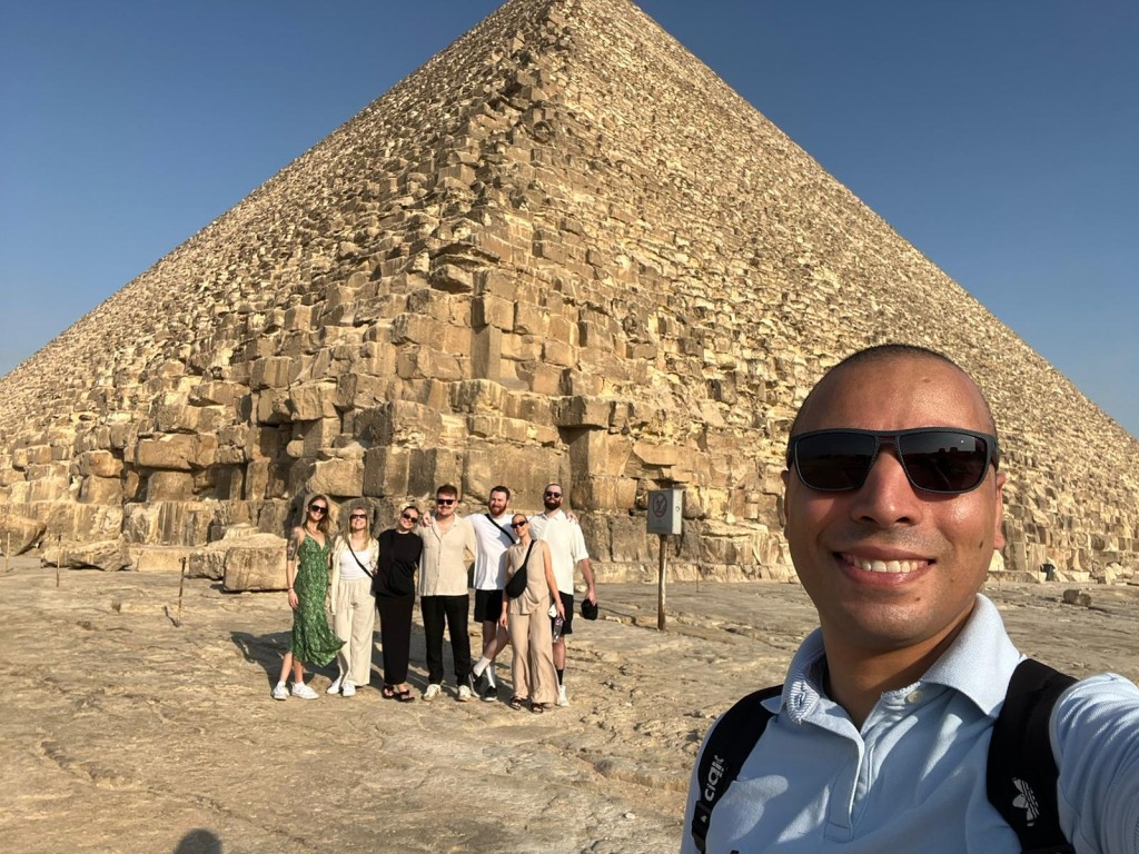 Adventure tour in Giza. Pyramids of Egypt: Full-Day Exploration. Guided ...