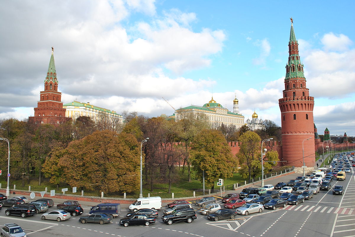 Excursion in Moscow. City Tour by Car. Guided tour in Moscow,Russia